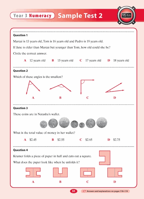 Naplan Year 3 Worksheets