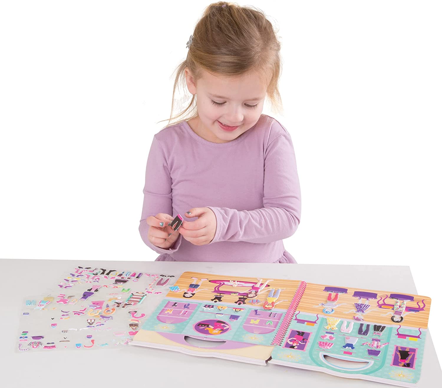 Deluxe Puffy Sticker Album - Day of Glamour Deluxe Puffy Sticker Album ...