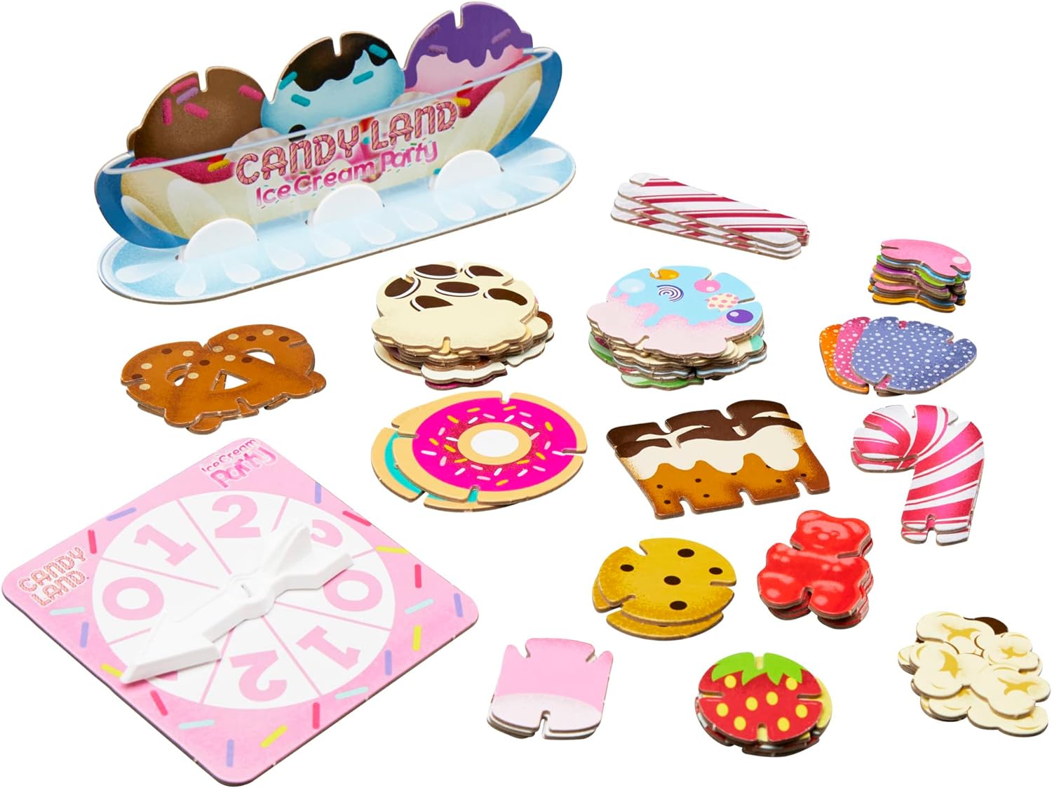 Candy Land: Ice Cream Party - Preschool Game by Hasbro | 0195166140957 ...