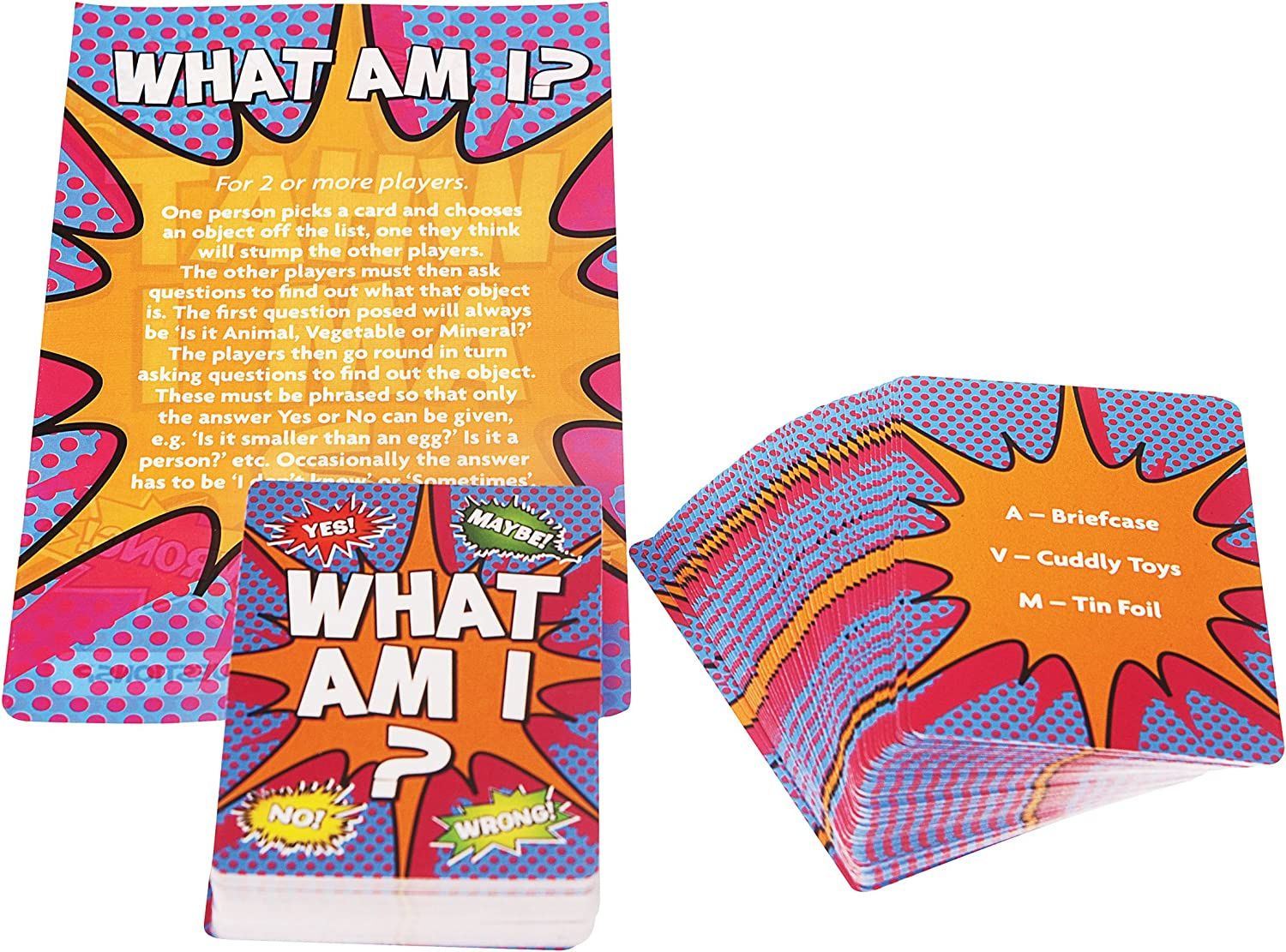 What Am I? - Card Game, Can You Guess In 20 Questions? by Lagoon ...