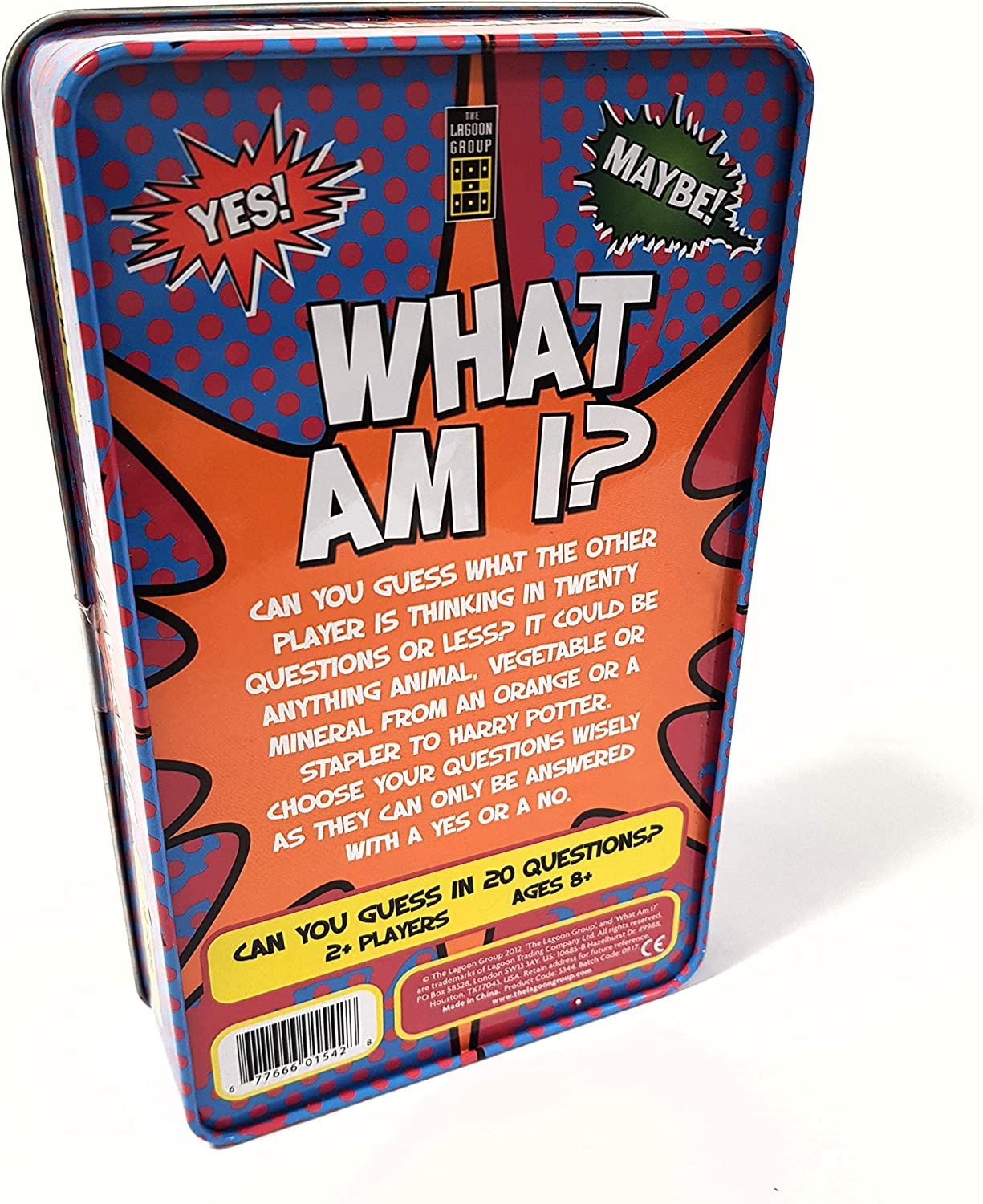 What Am I? - Card Game, Can You Guess In 20 Questions? by Lagoon ...