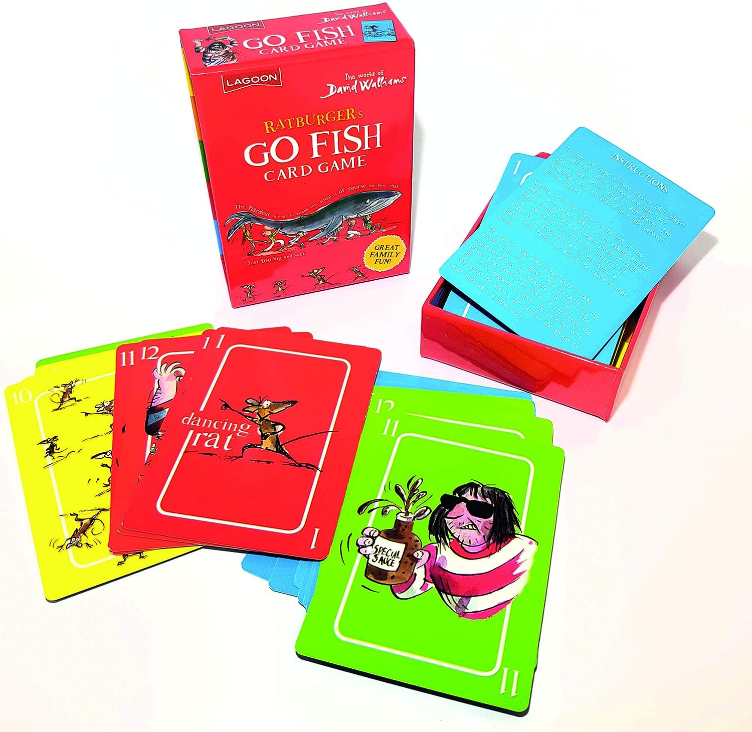 Ratburger's Go Fish Card Game by Lagoon Group | 0677666021139 | Booktopia