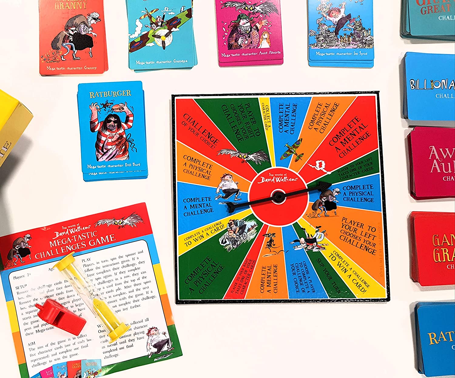 David Walliams Megatastic Challenges - Game, A hilarious fast-paced ...