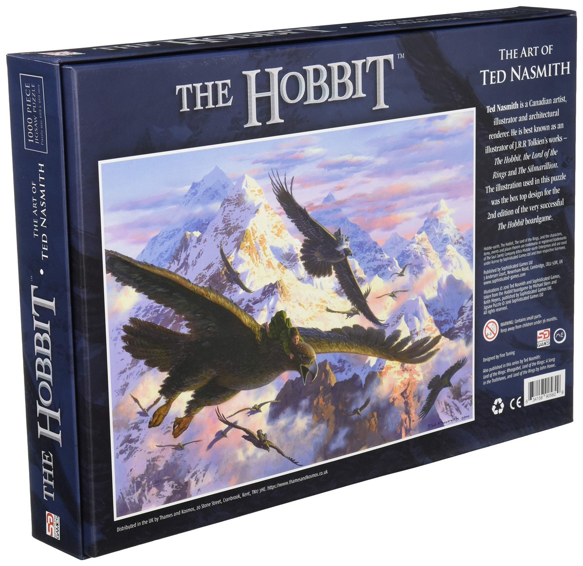 The Hobbit, 1000-Piece Jigsaw Puzzle by Ted Nasmith | 0700461754718 ...