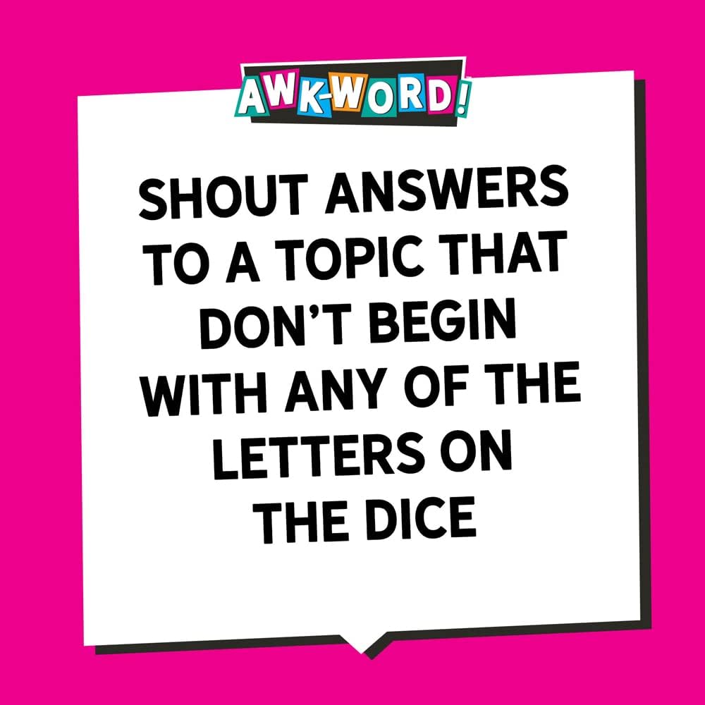 Game Awk-Word, Act Fast & Shout Out Or Things Could Get AWK-WORD! by ...