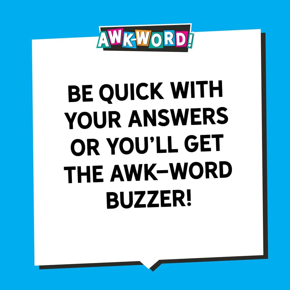 Game Awk-Word, Act Fast & Shout Out Or Things Could Get AWK-WORD! by Chronicle Books ...