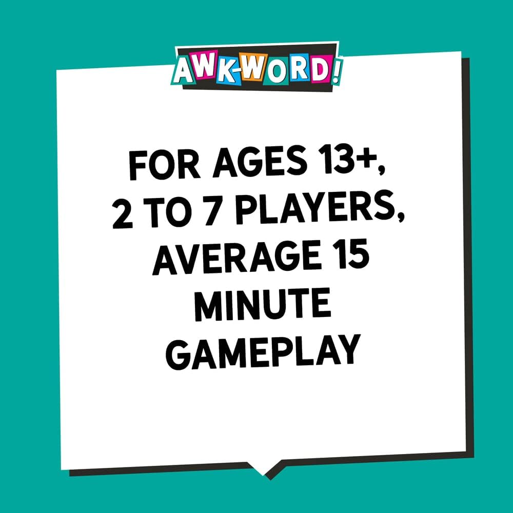 Game Awk-Word, Act Fast & Shout Out Or Things Could Get AWK-WORD! by ...