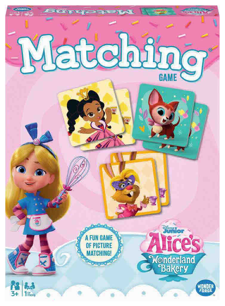 Disney Junior Alice's Wonderland Bakery Matching Game by Ravensburger ...