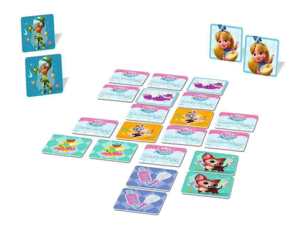 Disney Junior Alice's Wonderland Bakery Matching Game by Ravensburger ...