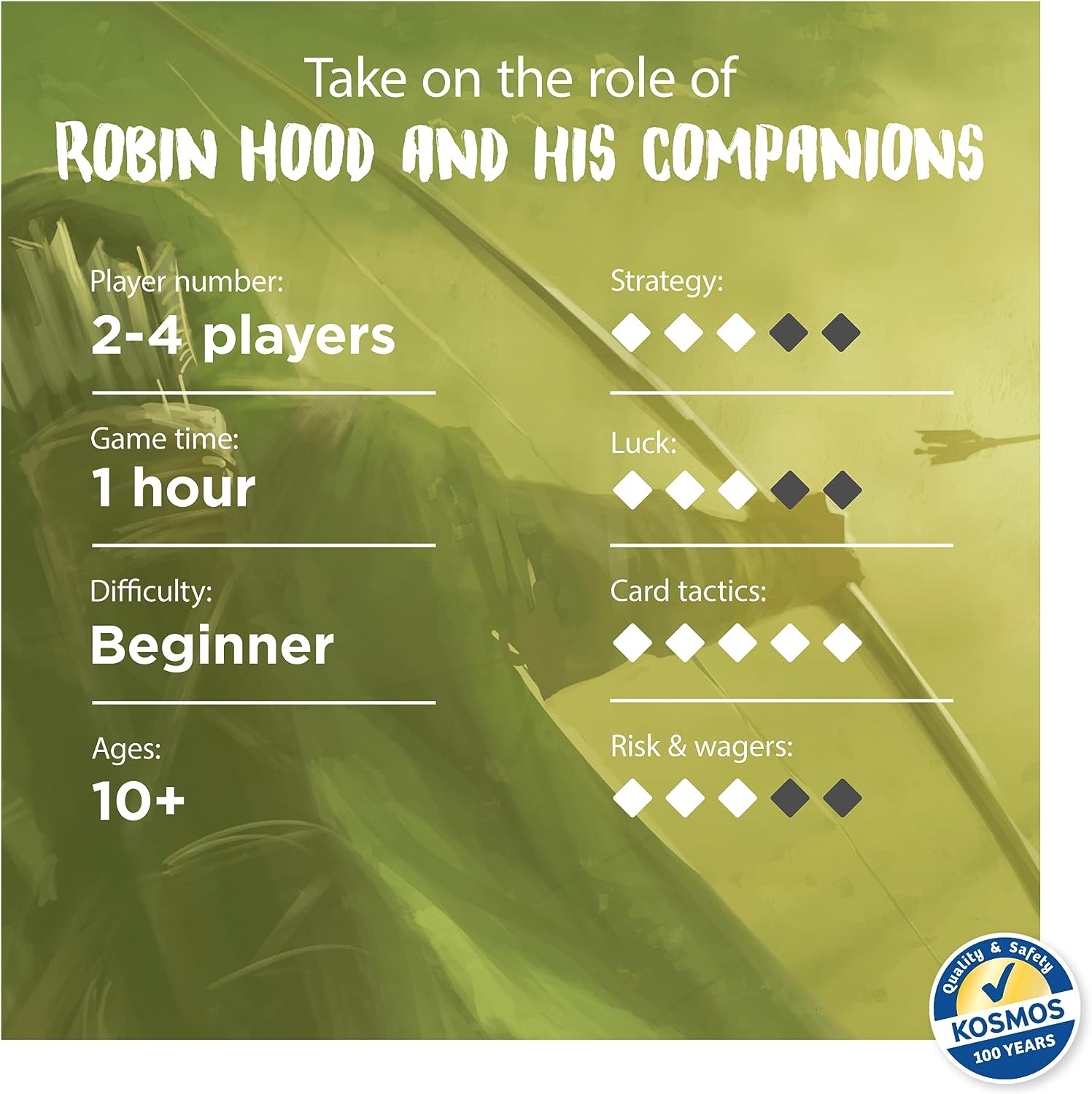 The Adventures of Robin Hood - Board Game by Thames & Kosmos ...