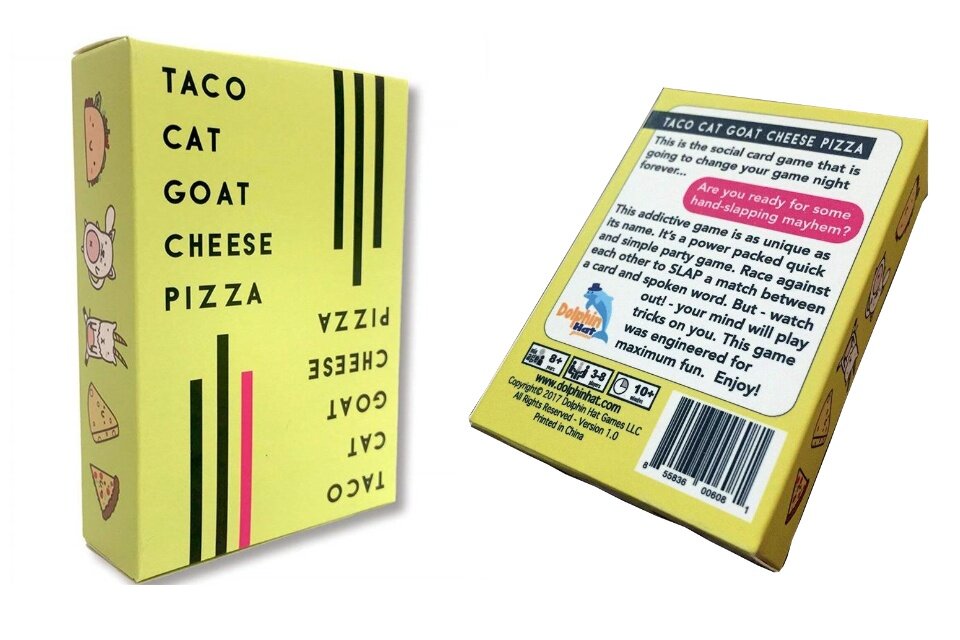 Taco Cat Goat Cheese Pizza - Card Game by Dolphin Hat Games | Version 1 ...