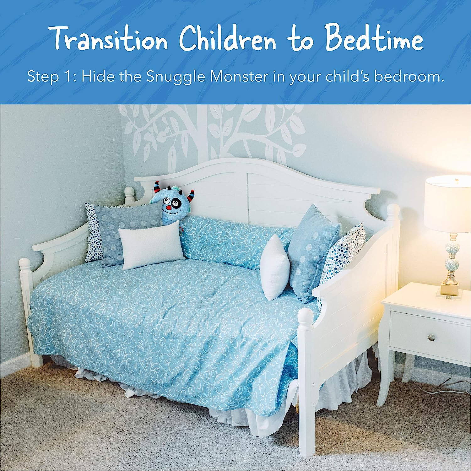 Snuggle Monster: Hide and Seek Bedtime Plush Toy and Book - Blue by ...