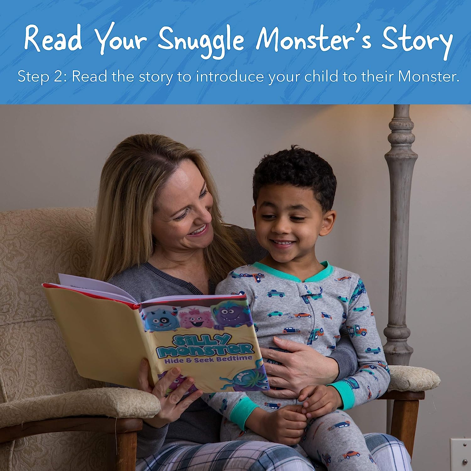 Snuggle Monster: Hide and Seek Bedtime Plush Toy and Book - Blue by ...