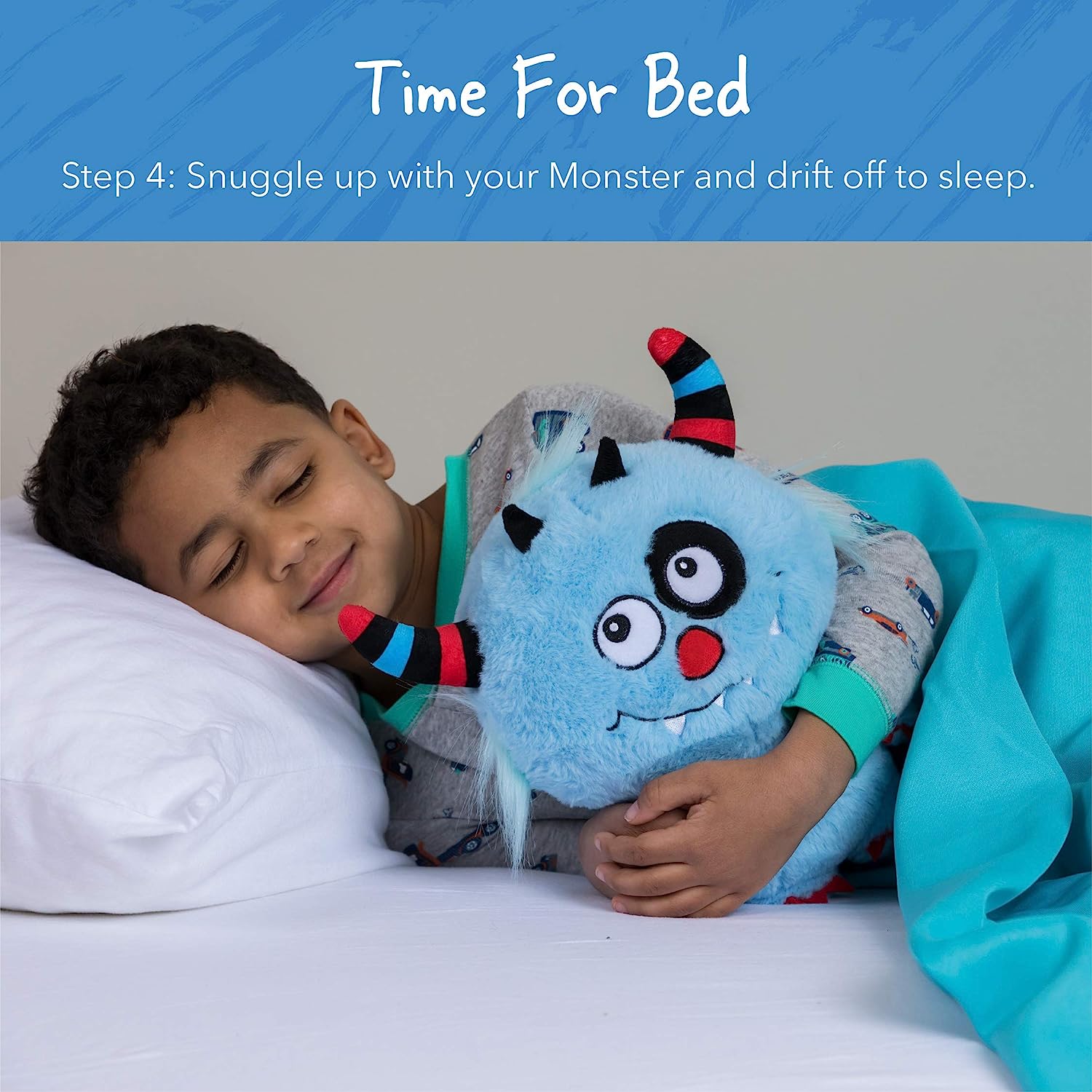 Snuggle Monster: Hide and Seek Bedtime Plush Toy and Book - Blue by ...