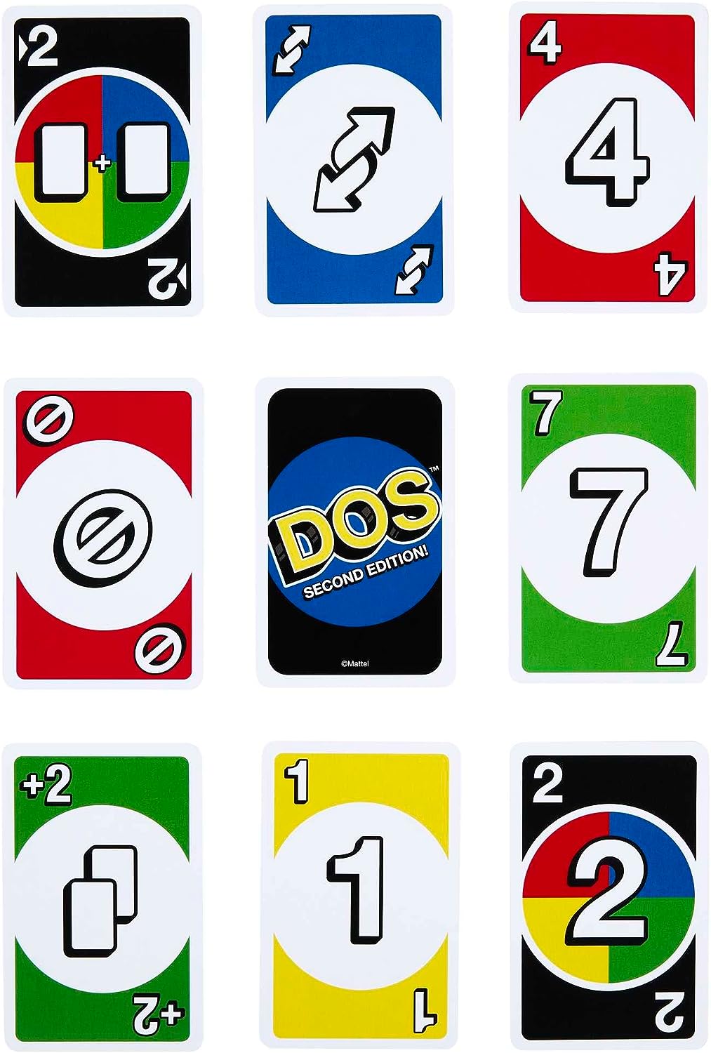 UNO: DOS - Card Game (Second Edition) by Mattel | 194735145591 | Booktopia