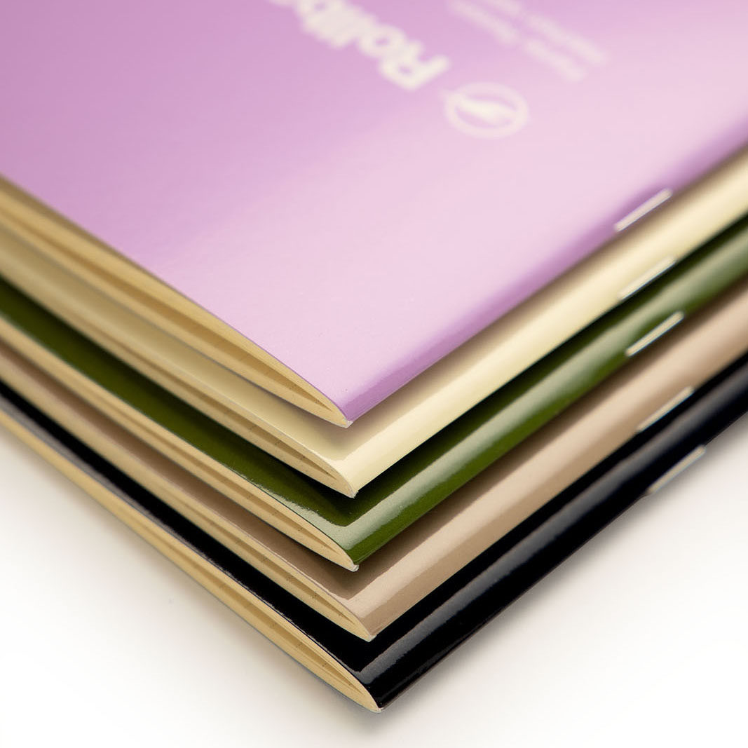 Delfonics - Rollbahn Slim Notebook - Grid - A5 - Dark Blue ...