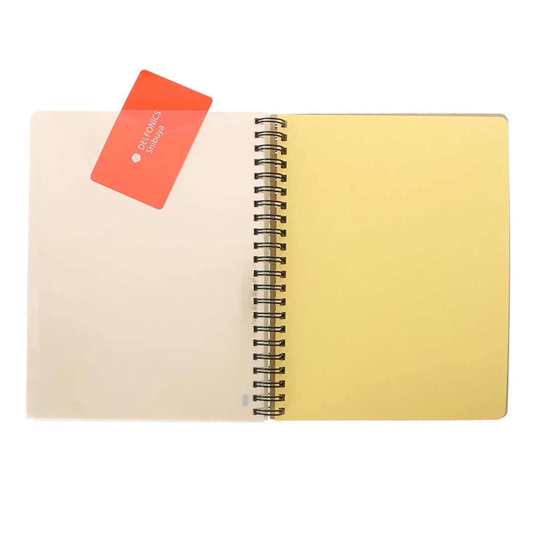 Delfonics - Rollbahn Spiral Bound Notebook - Grid - Large - Light ...