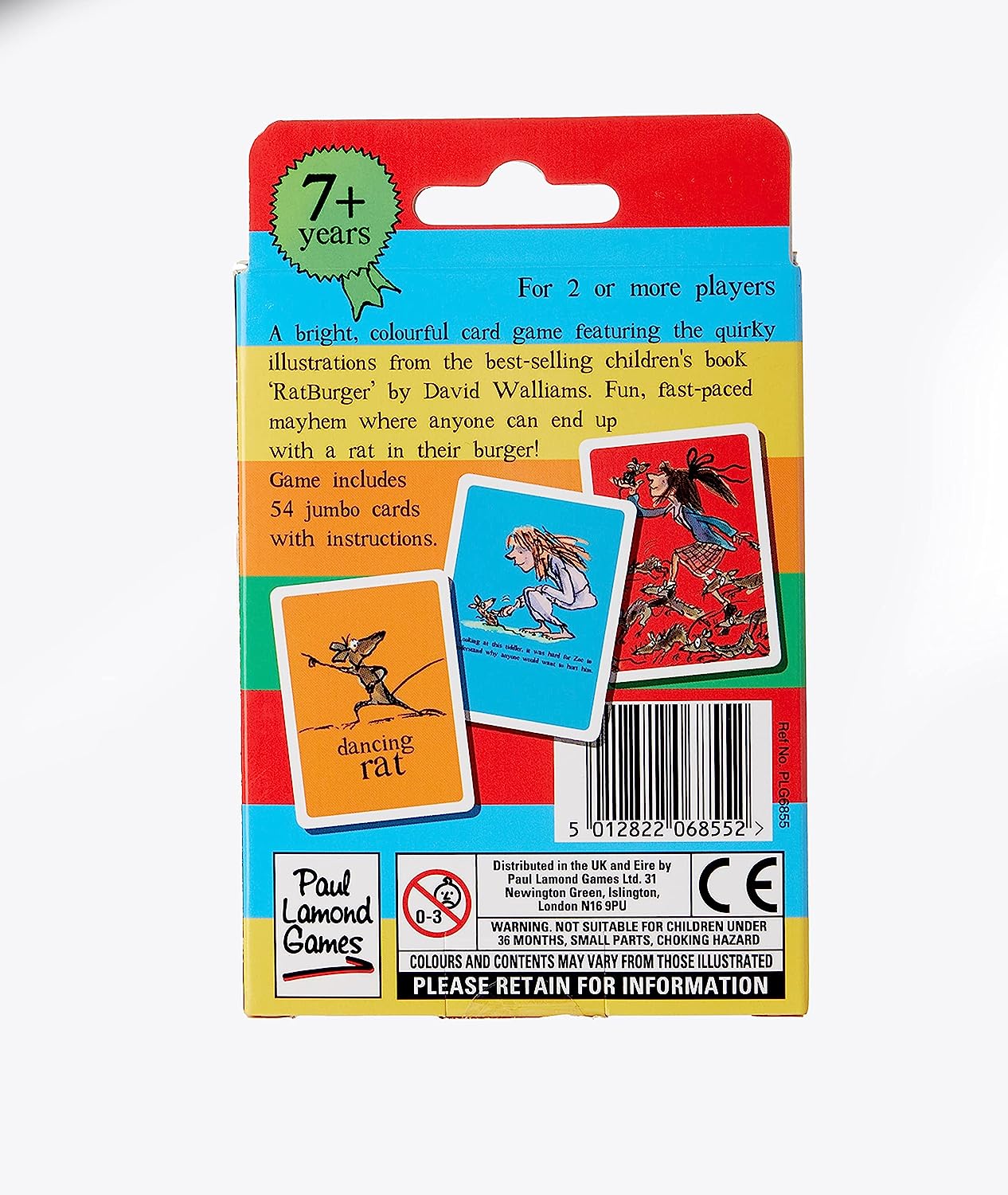 WODW Flush Out The Rat! - Card Game, The World of David Walliams ...