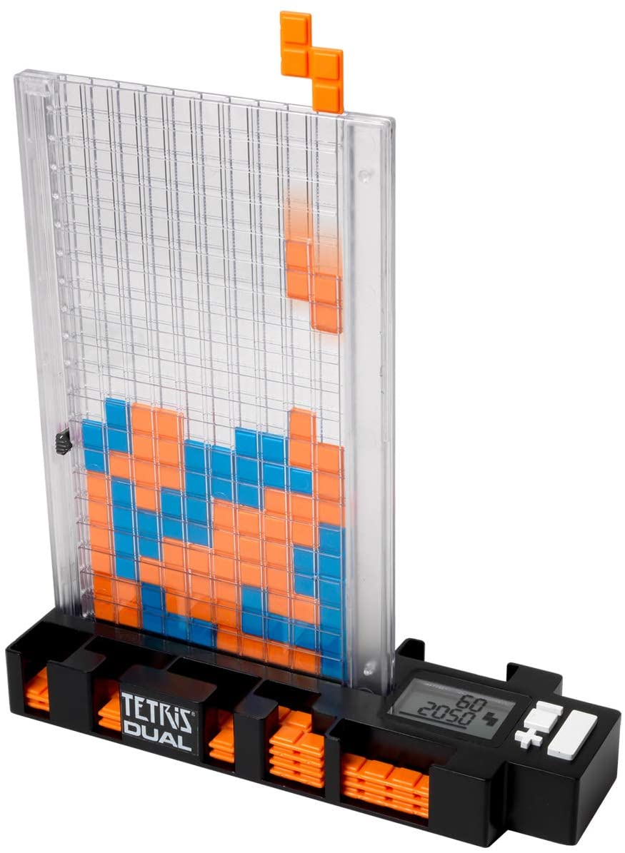 Tetris Dual Strategy Board Game (with Electronic Timer) by Crown ...