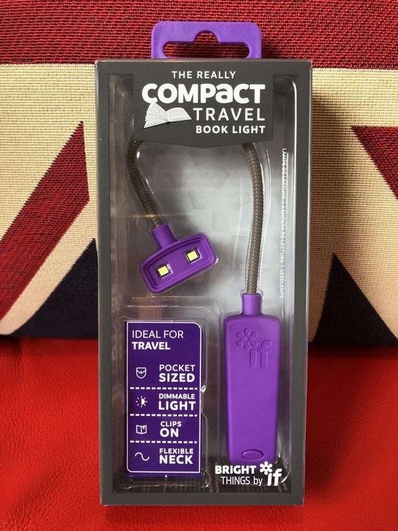 The Really Compact Book Light - Purple, Ideal For Travel by If USA ...