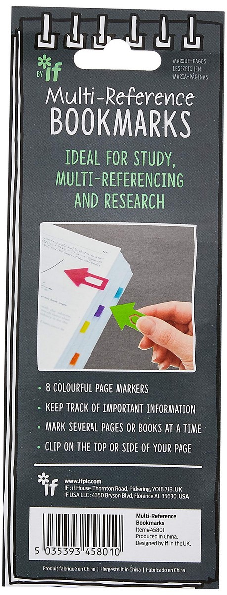 Multi-Reference Bookmarks by If USA | 5035393458010 | Booktopia