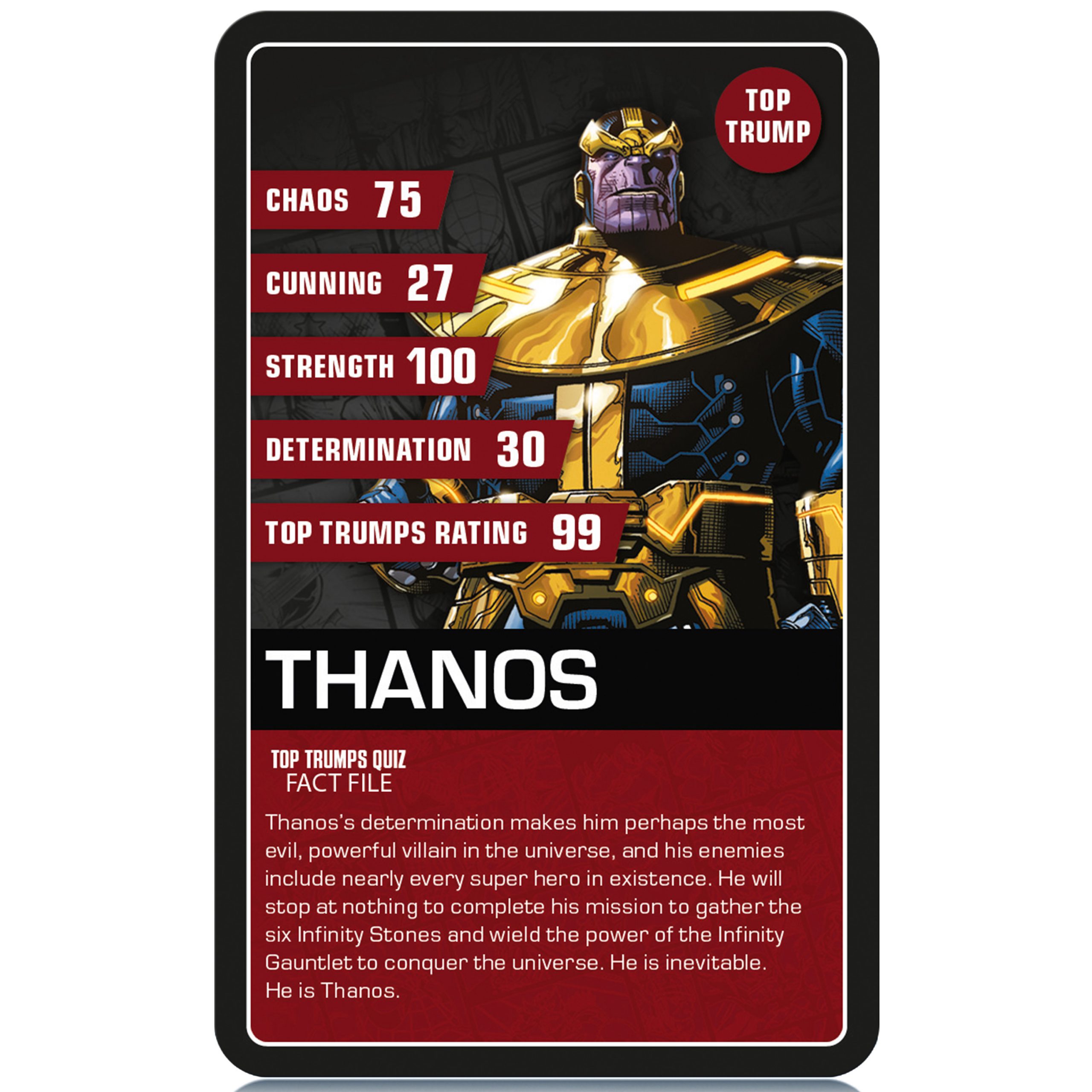 Top Trumps: Marvel Super Villains, Top Trumps by Winning Moves ...