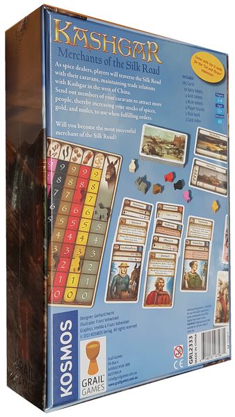 Kashgar: Merchants of the Silk Road - Strategy Board Game by Grail ...