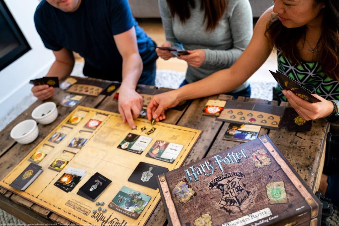 Harry Potter: Hogwarts Battle - A Cooperative Deck Building Board Game ...
