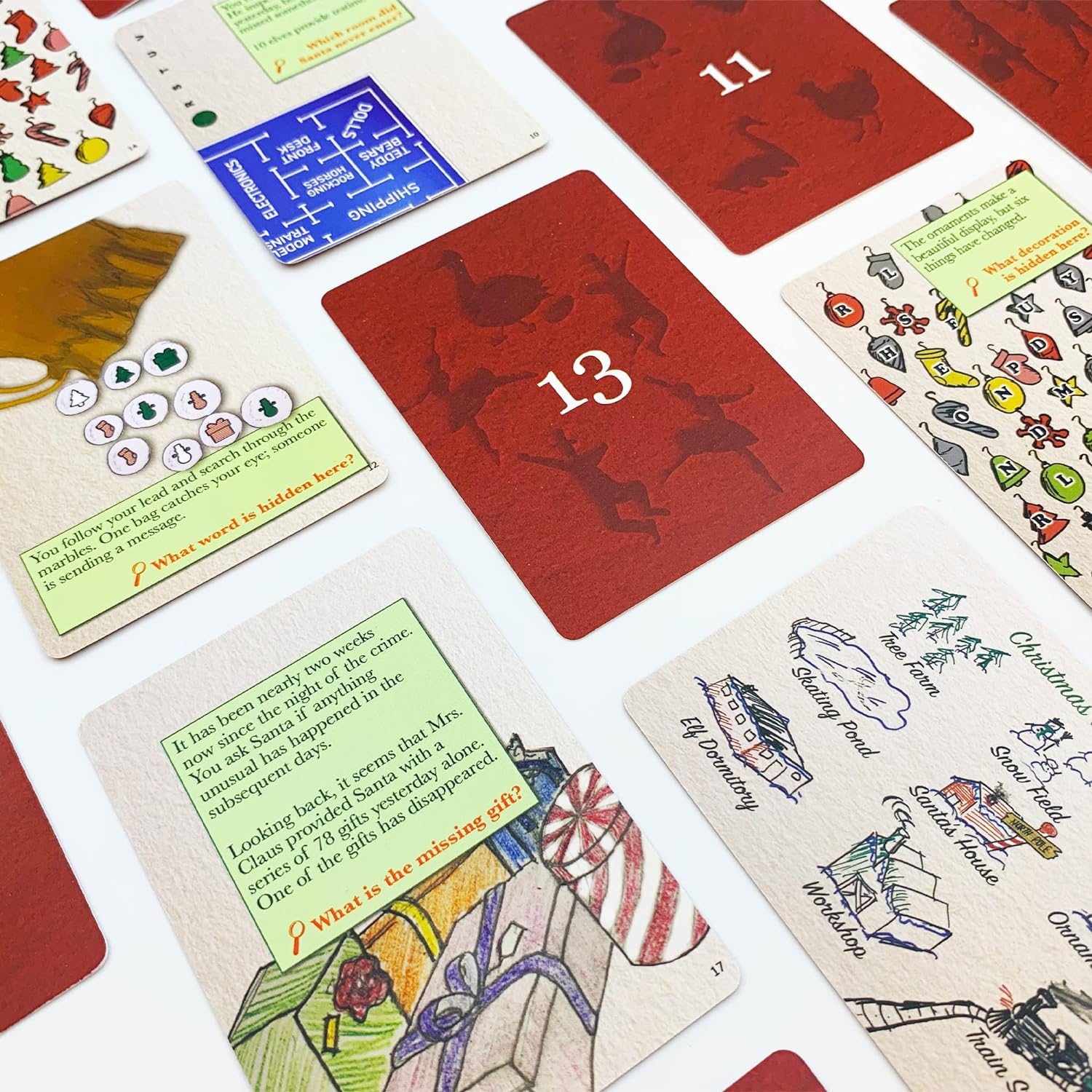 Holiday Hijinks - The Kringle Caper - Card-Based Escape Room Game by ...