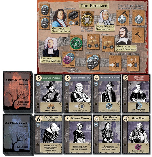 Affliction: Salem 1692 - Board Game by DPH Games | 724165567719 | Booktopia