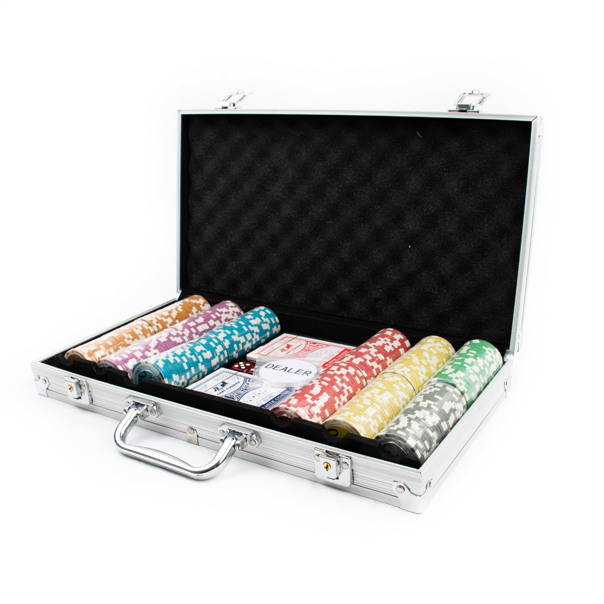 LPG Classics Australiana Clay Poker Set - 300 Chips by Let's Play Games ...