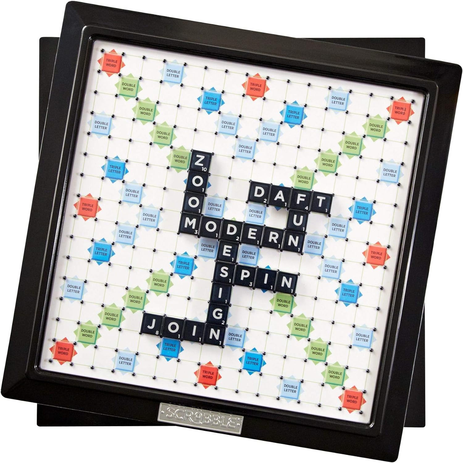 Scrabble: Deluxe Edition 2023 - Board Game by Mattel | 746775260606 ...