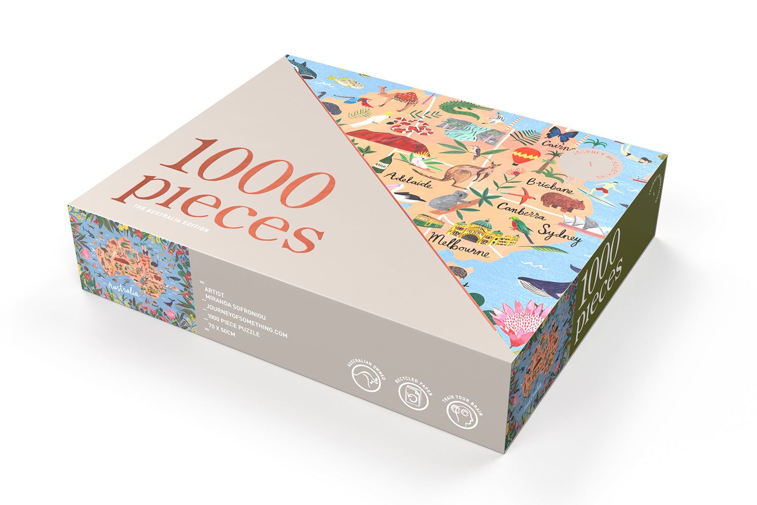 Australia - Puzzle, 1000-Piece Jigsaw Puzzle by Journey of Something ...