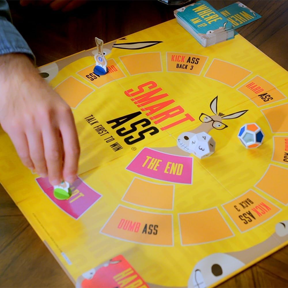 Smart Ass - Board Game, Think Fast - Talk First To Win! by University ...