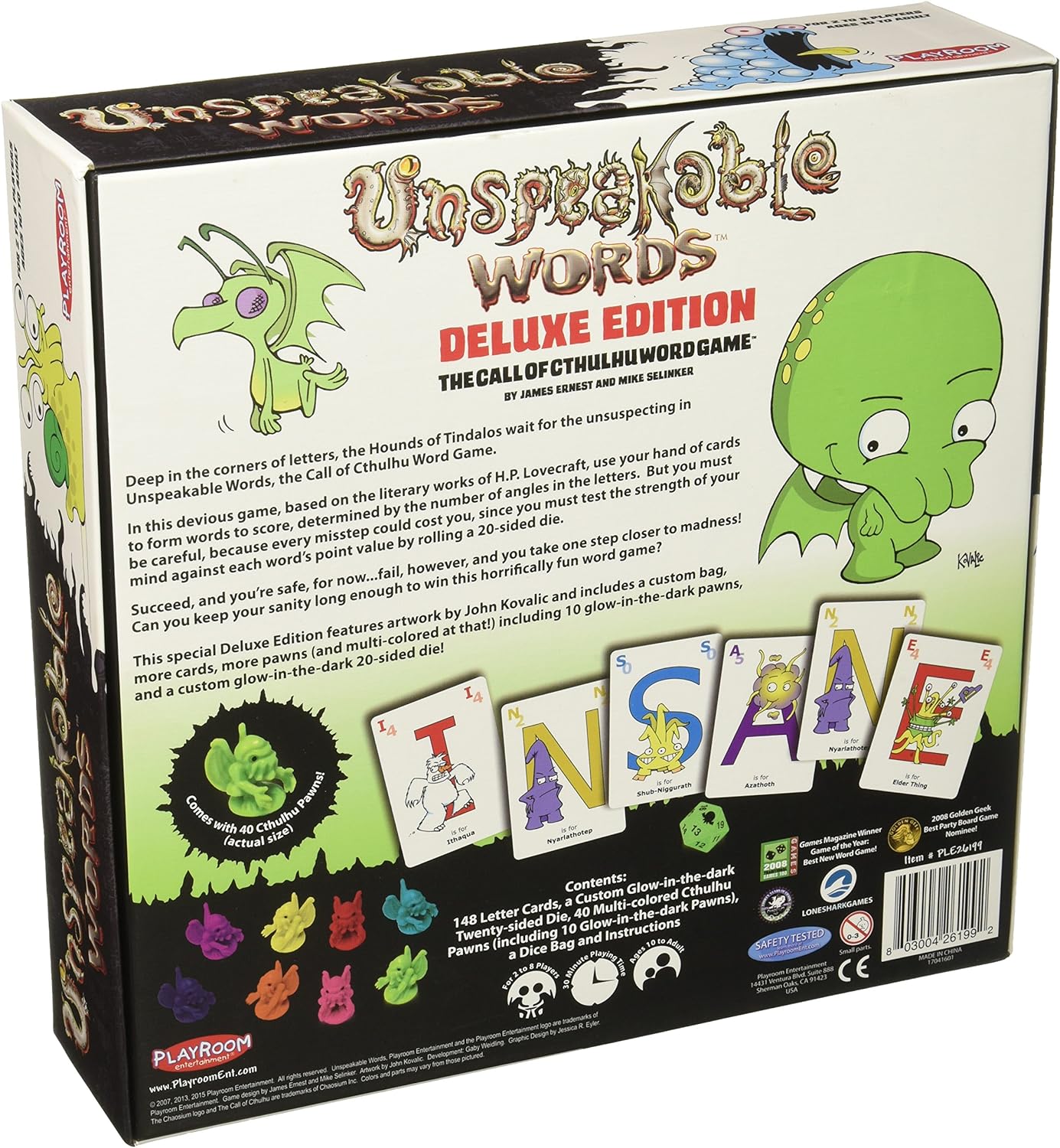 Unspeakable Words (Deluxe Edition): The Call of Cthulhu - Word Card ...