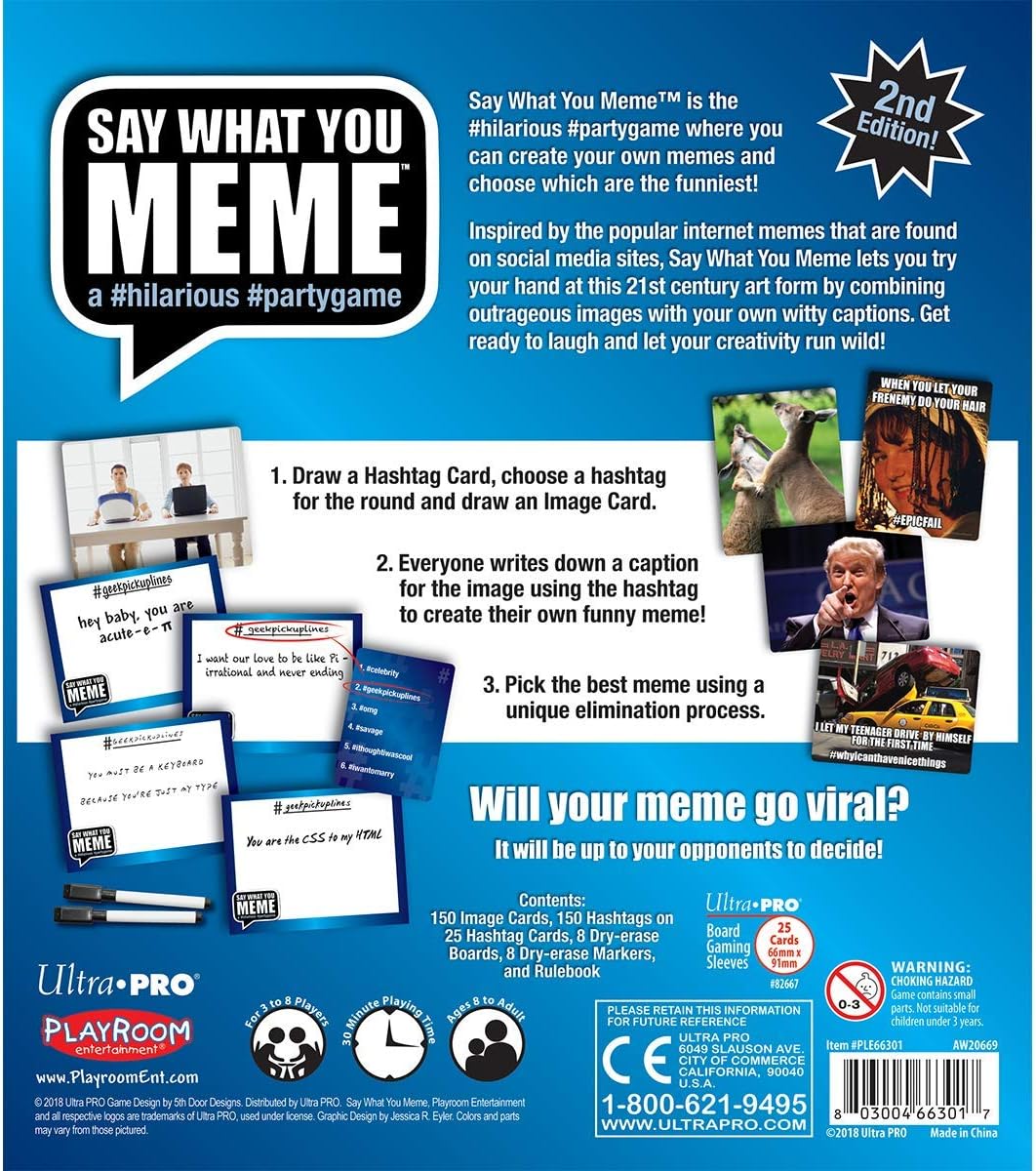Say What You Meme - A Hilarious Party Game! by Playroom Entertainment ...