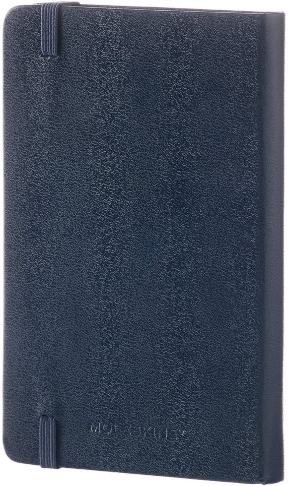 Moleskine Classic : Pocket Notebook, Ruled, Sapphire Blue, Hardcover by ...