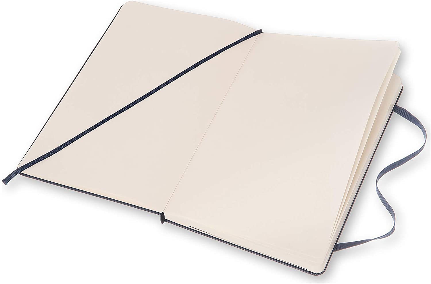 Moleskine Classic : Large Notebook, Plain, Sapphire Blue, Hardcover by ...