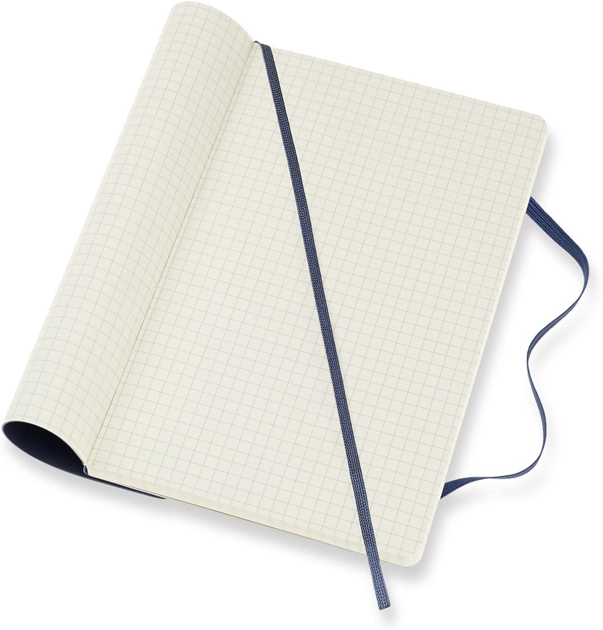 Moleskine Classic: Large Notebook, Squared, Blue Sapphire, Softcover by ...