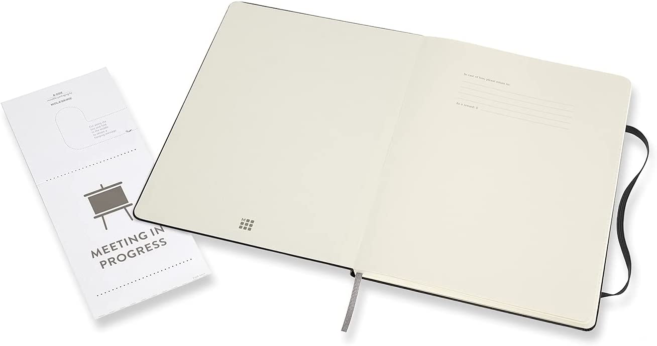 Moleskine Pro : Extra Large Notebook, Hardcover, Black, Professional ...