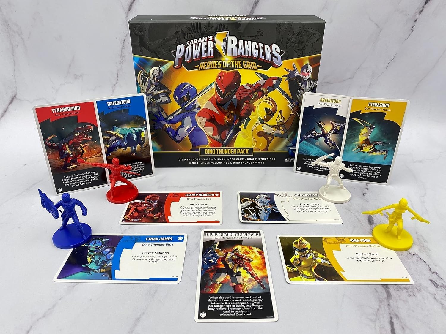 Power Rangers: Heroes of the Grid – Dino Thunder Pack - Board Game ...