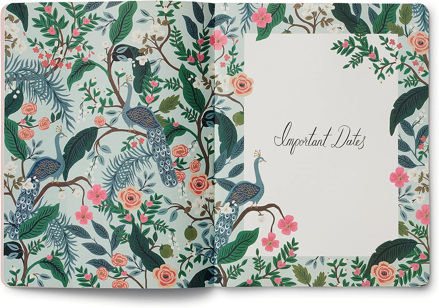 Rifle Paper Co - 2024 Appointment Notebook - Peacock by Rifle Paper Co ...