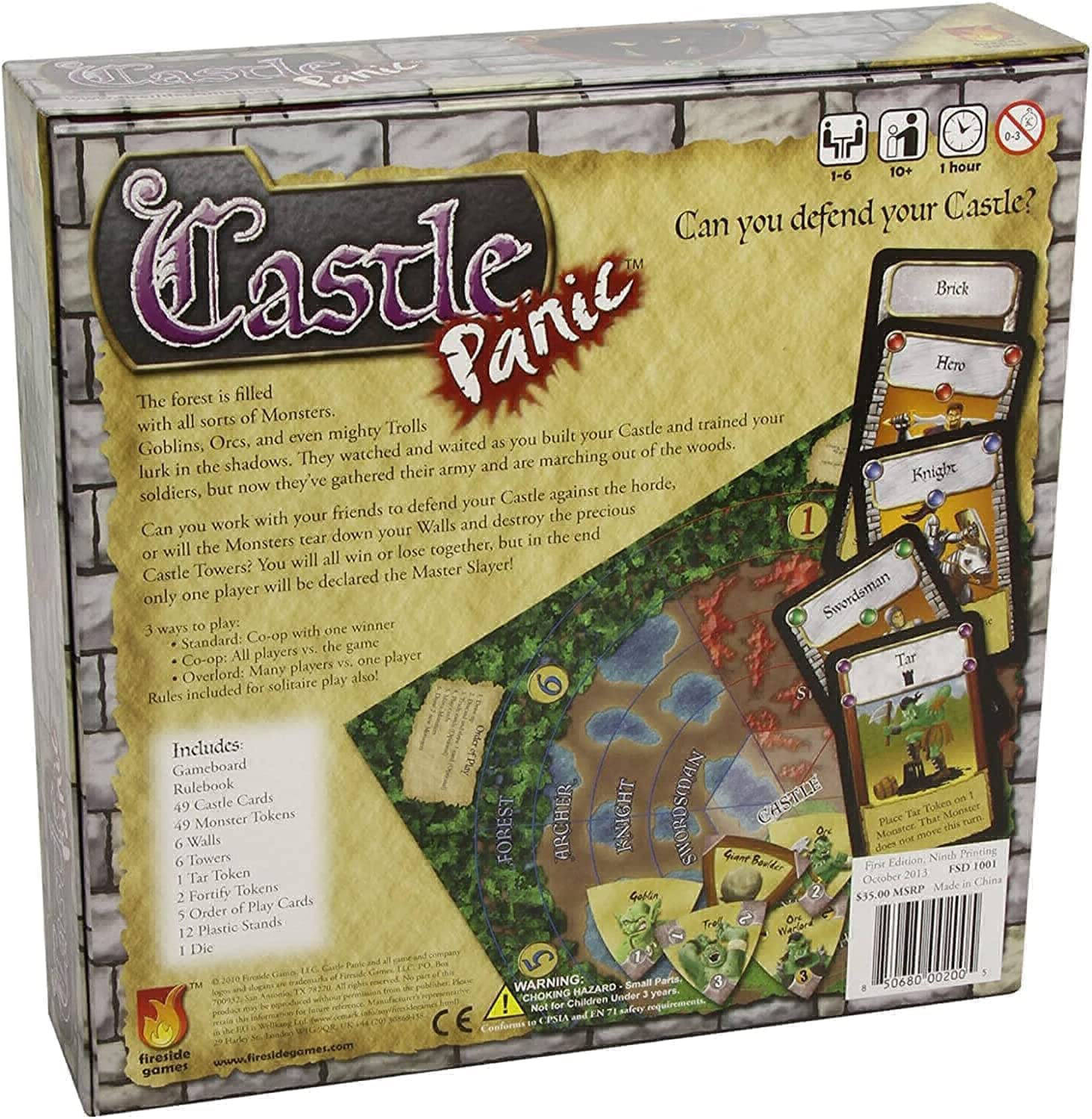 Castle Panic - Board Game, Castle Panic by Fireside Games ...