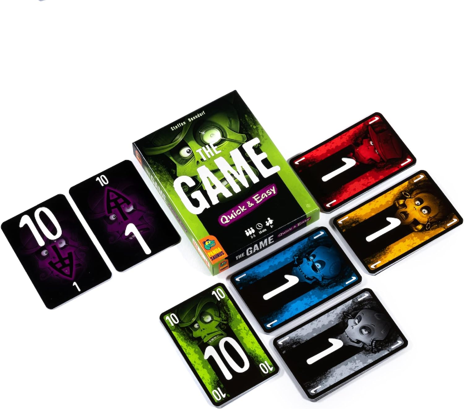 The Game: Quick & Easy - Card Game by Pandasaurus Games | 854382007658 ...
