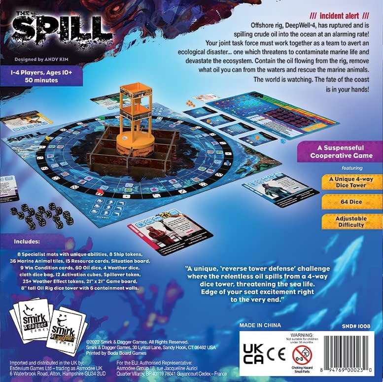 The Spill - A Suspenseful Cooperative Game, Contain the Oil. Save the ...