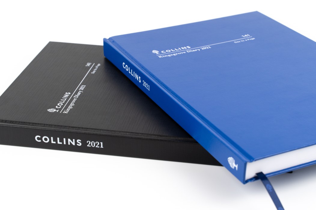 Collins Kingsgrove - 2021 Calendar Year Diary - A4 Day to Page - Black ...