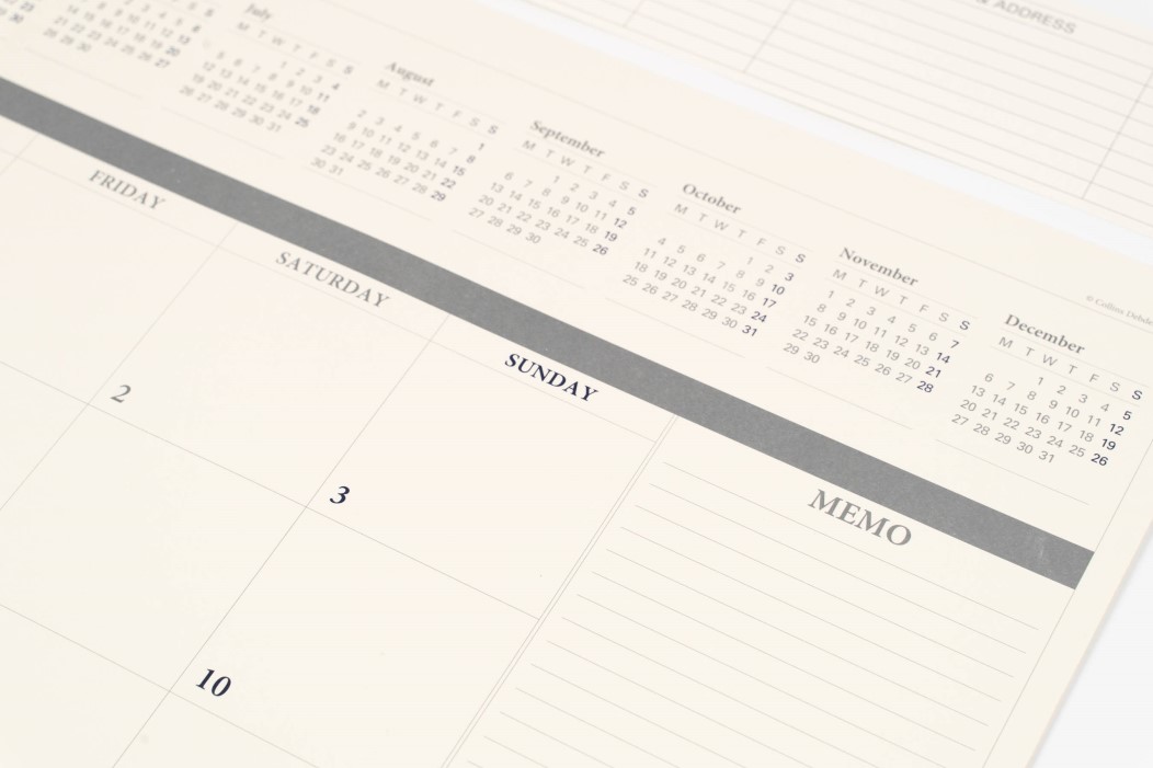 Debden Table Top Planner PVC Refill - 2021 Calendar Year Diary - NA NA ...