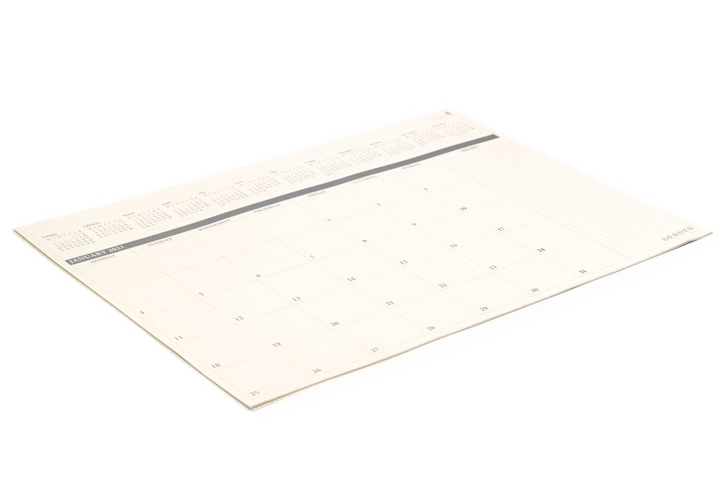 Debden Table Top Planner PVC Refill - 2021 Calendar Year Diary - NA NA ...