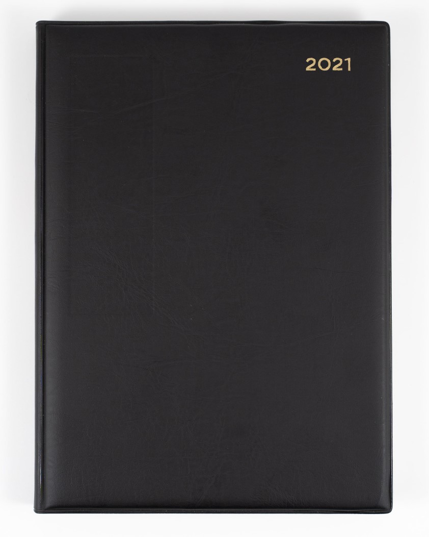 Collins Belmont Desk - 2021 Calendar Year Diary - Manager Day to Page ...
