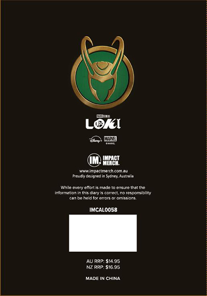 Marvel TV Loki - 2023 Diary, 2023 Diaries by Impact Merch. | 9316414164285 | Booktopia